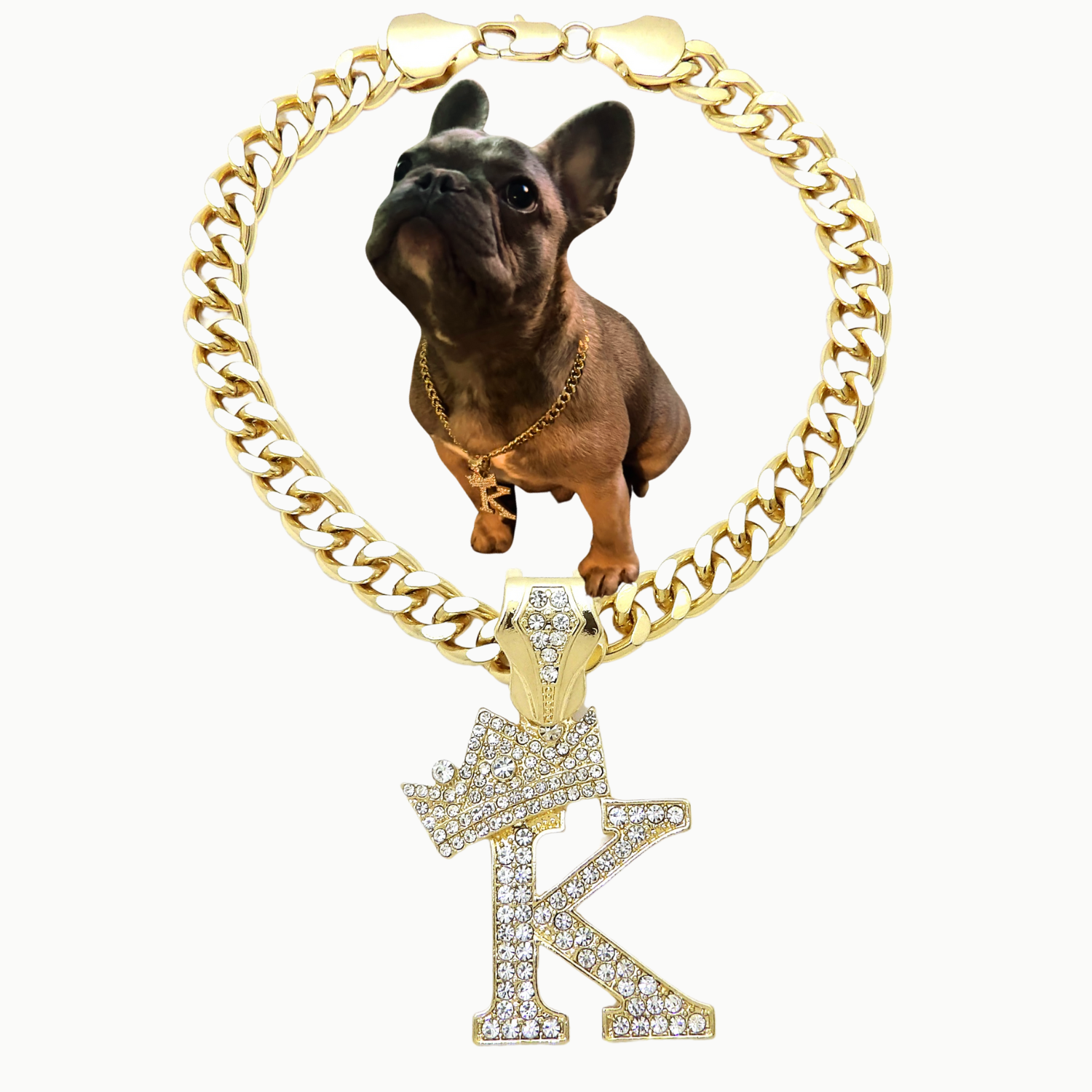 Initial K Pet Necklace – BA UNIQUE FASHION